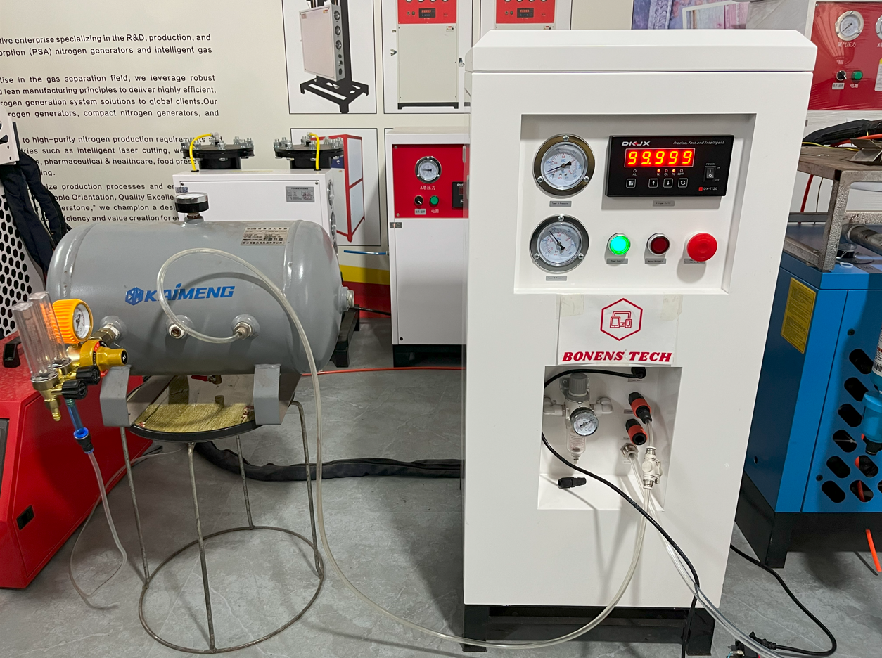 0.6MPa - 0.8MPa Nitrogen Gas Generator 20Nm3/H Nitrogen Generator ...
